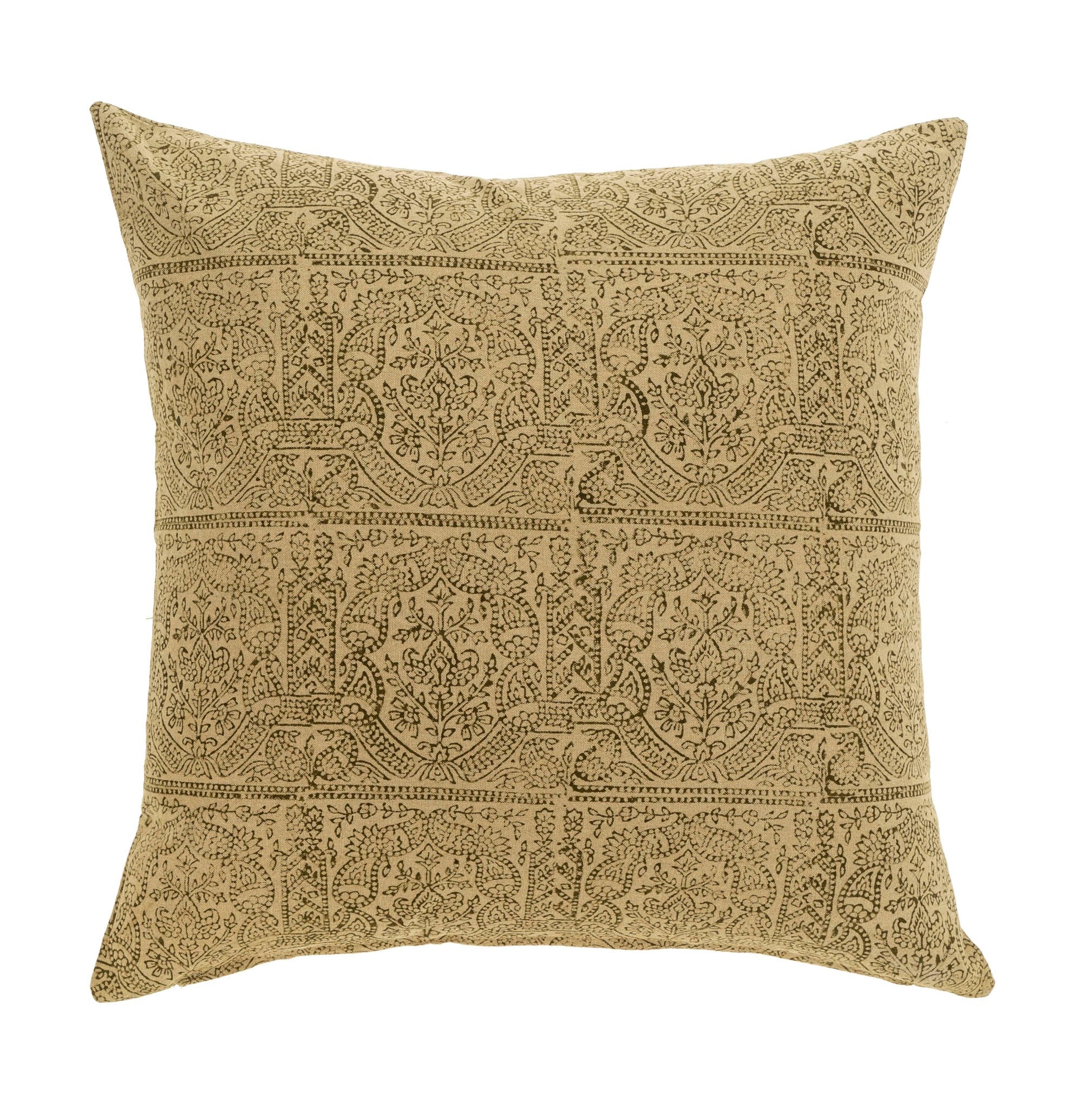 Nina Block Print Pillow - The Pep Line