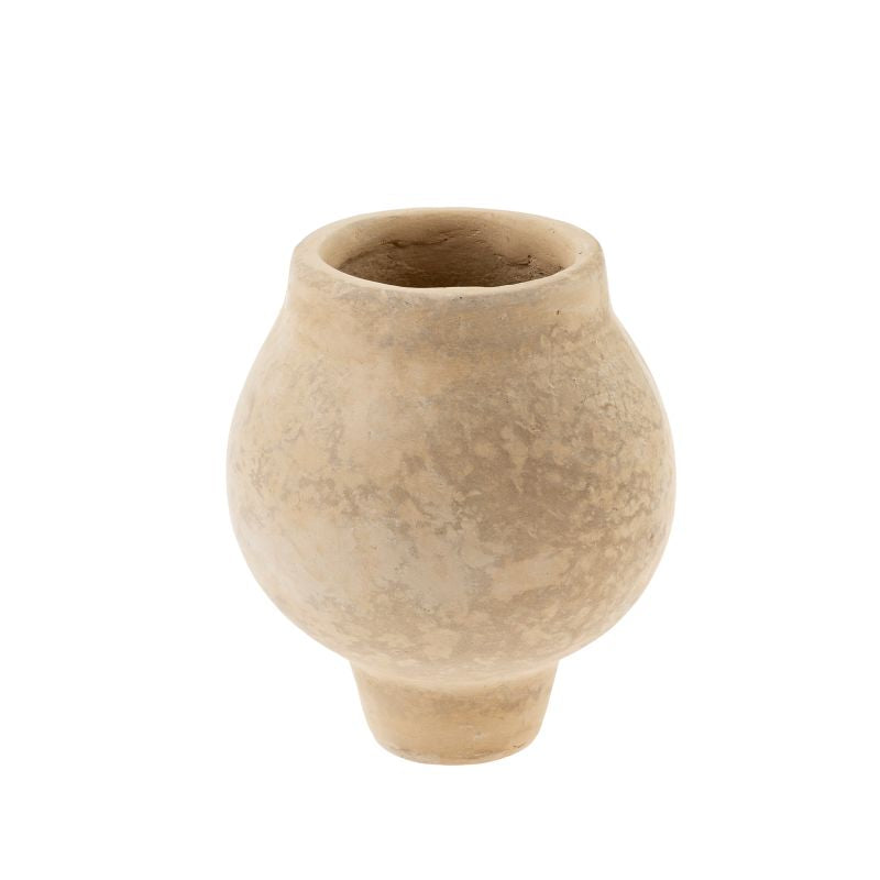 Lime Washed Paper Mache Pot – The Pep Line