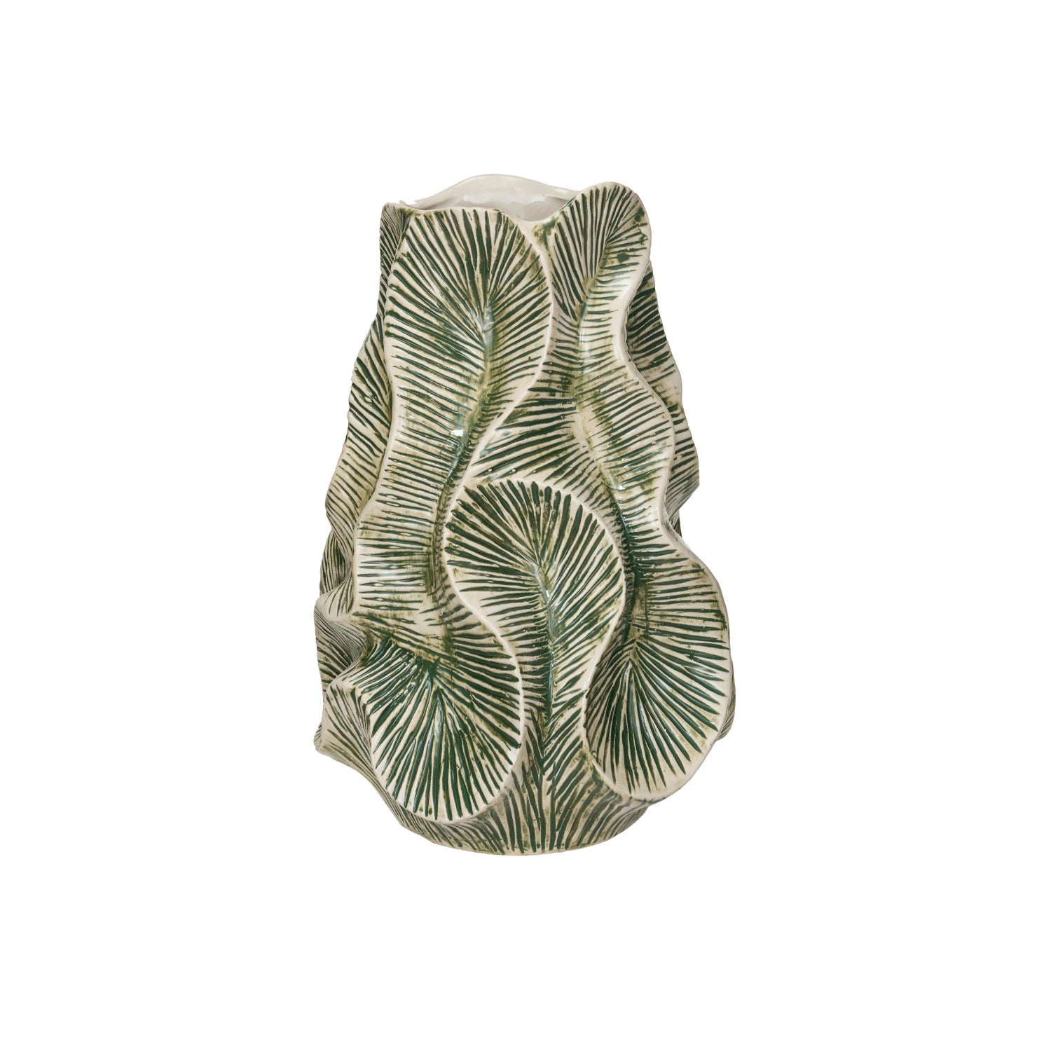 Leaf Textured Vase - The Pep Line