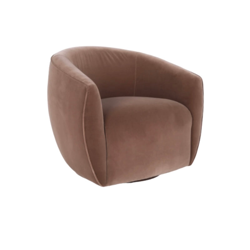 Bronze Swivel Barrel Chair – The Pep Line